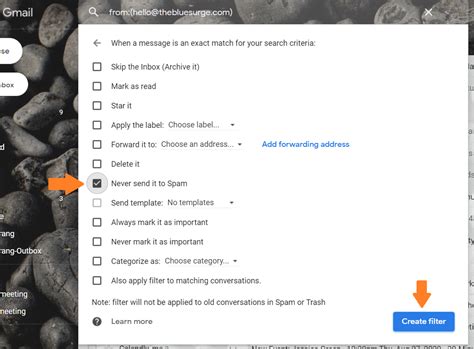 How To Whitelist An Email Address In Gmail Blue Surge Marketing Agency