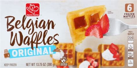 Harris Teeter™ Original Belgian Waffles 6 Ct 1375 Oz Harris Teeter