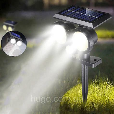 Уличный Светодиодный Светильник на Солнечной Батарее Lf 1906a Садовый Led Фонарь с Солнечной