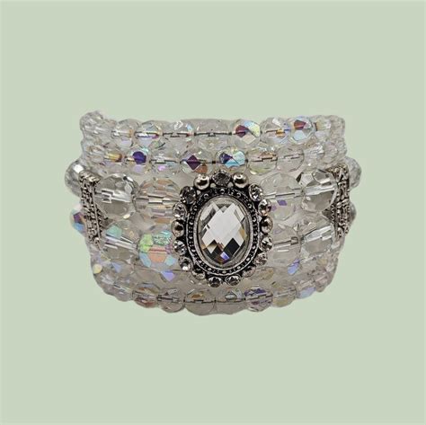 Jewelry Bracelets Wrap Bracelets Bling Crystal Beaded Memory