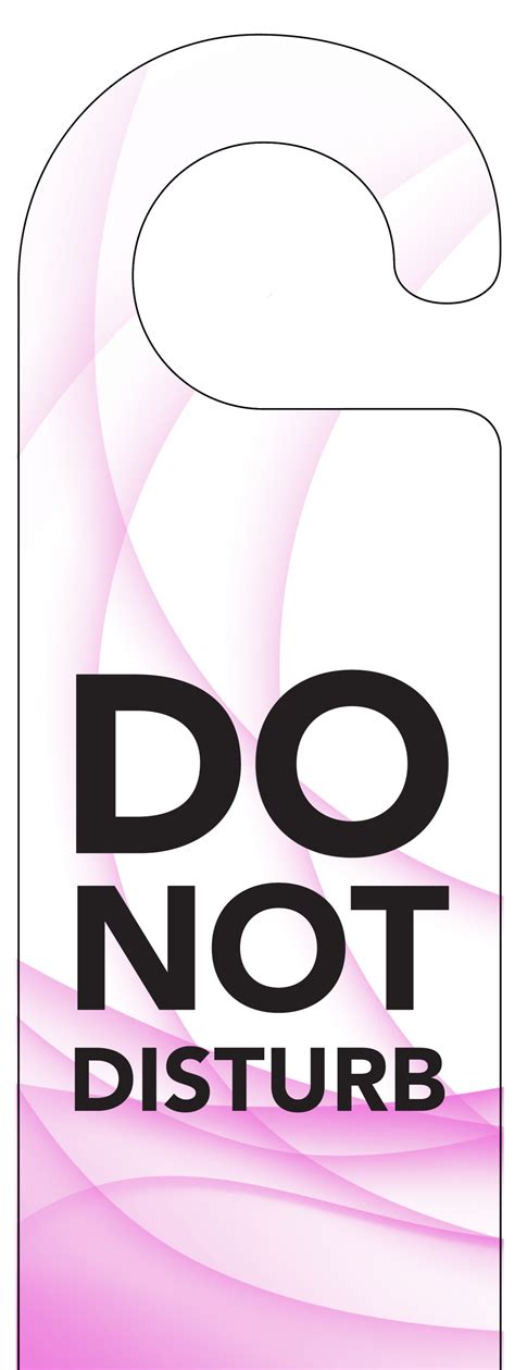 Free Printable Do Not Disturb Sign Printable