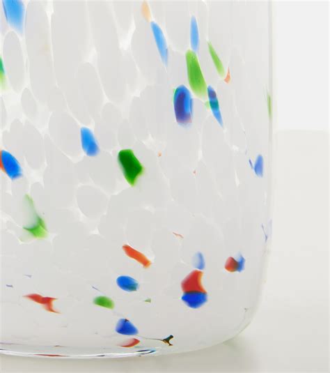 Hay Splash Medium Glass Vase Hay