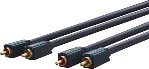 Clicktronic Cable Rca 2x Conector Rca 05 M Cables Av Rca Y Bnc