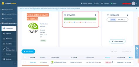 Integrating Nilecam Cuxvr With Balena Os E Con Systems