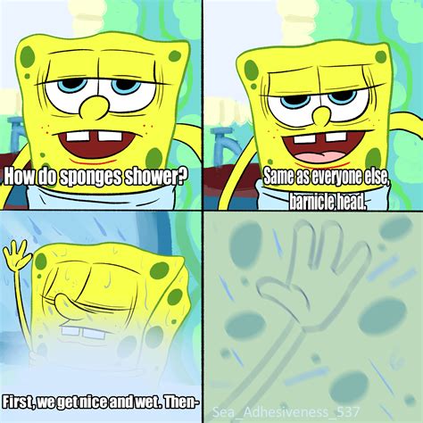 Spongebob Shower Memes Coming To A Shower Near You Fyp Foryou