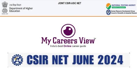 CSIR NET June 2024 Results Out My Careers View India S Best College Babe And Coaching
