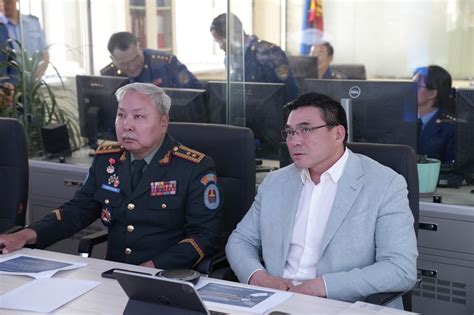 Шадар сайд С Амарсайхан ОБЕГ ын Нэгдсэн шуурхай штаб дээр ажиллав