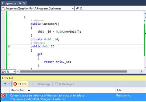 Constructors In Abstract Classes
