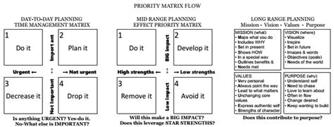 The Priority Flowchart Daily Planit