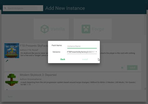 Autocreate Default Pack Name For Existing Modpacks · Issue 66