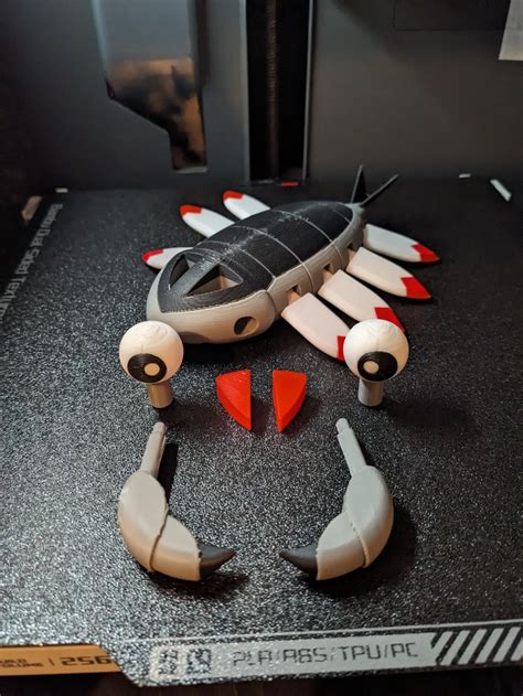 Anorith Articulated By Bruddz Makerworld Download Free 3d Models