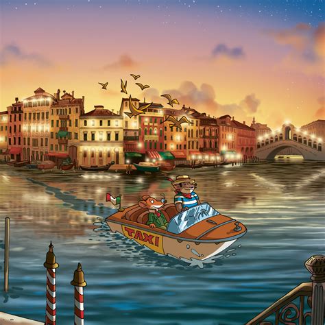 294481 Safe Official Art Geronimo Stilton Geronimo Stilton