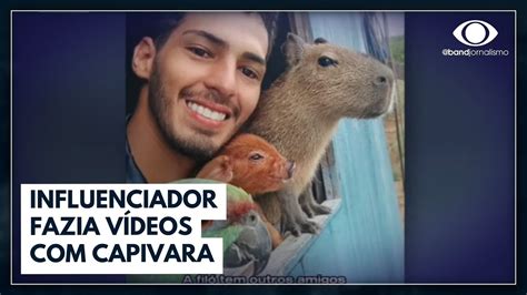 Ibama multa influenciador que faz vídeo capivara em 17 mil reais