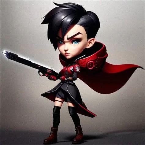 Fun Caricature Of Ruby Rose Funny Cartoon Caricature Style Free Ai Art Generator