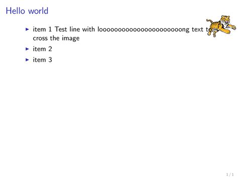 Align Logo With Pagenumber In Beamer TeX LaTeX Stack Exchange