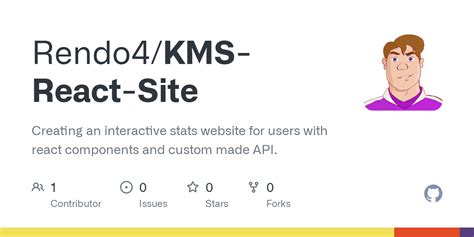 GitHub Rendo KMS React Site Creating An Interactive Stats Website For Users With React