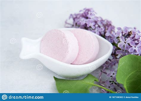Concept Of Spa Cosmetic And Cosmetic Procedures Bath Salt In