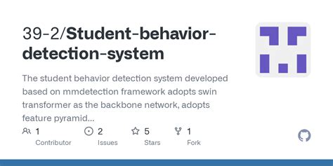 Github 39 2student Behavior Detection System The Student Behavior