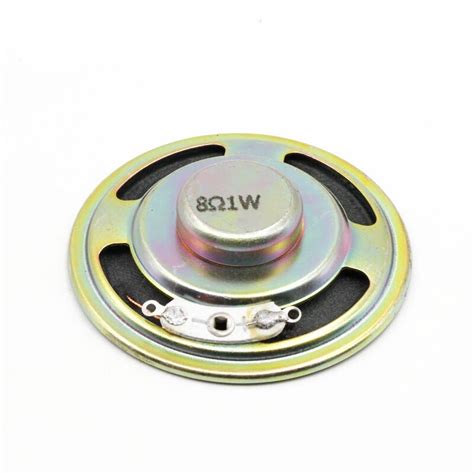 2pcs 8 Ohm 1w 50mm Loudspeaker Cone Paper Cap Speaker Internal Magnetic
