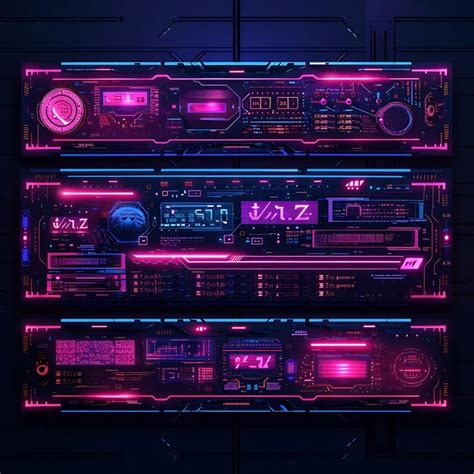 Design Of Cyberpunk System Status Monitor With Arrays Of Sensors And R
