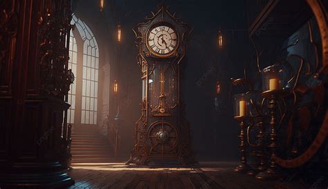 Room Clock Game Scene Background Room Clock Game Scene Background