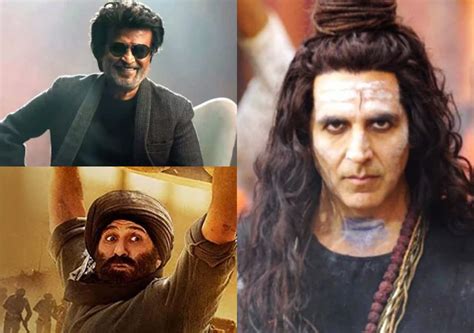 Jailer Vs Gadar 2 Vs Omg 2 Box Office Sunny Deol Rajinikanth Akshay