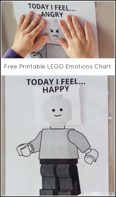 Lego Man Face Template Black And White