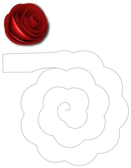 Moldes Da Flor De 6 Pontas Para Imprimir E84 Paper Flowers Paper