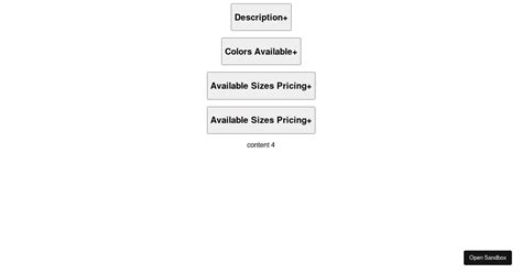 React Accordion Ts Examples Codesandbox