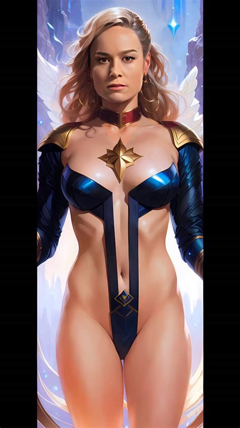 Brie Larson Captain Marvel Ai By Billion93 On Deviantart