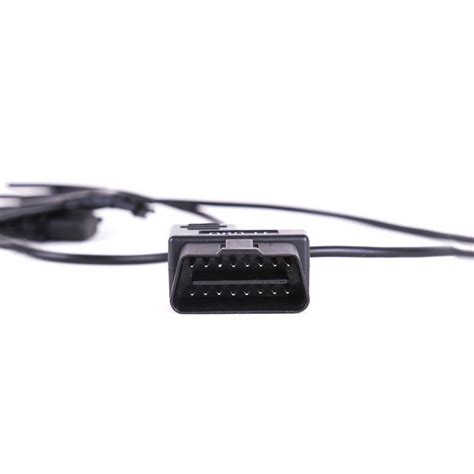 OBD OBD OBDII Pin Extension Diagnosis Cable With Small Fuse Holder For GPS Tracker V