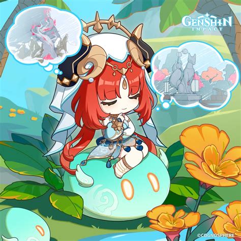 Nilou And Slime Genshin Impact Danbooru