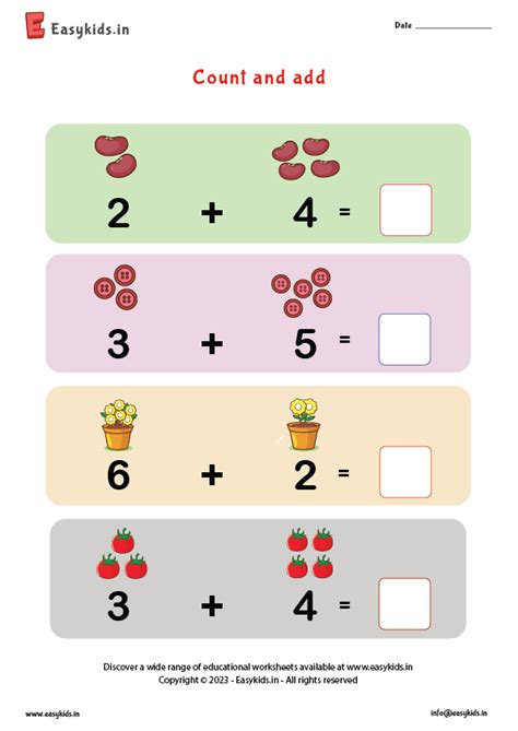 Lkg Math Worksheets