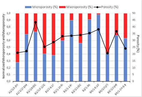 Analysis Of The Microporosity And Macroporosity Fractions On The Total