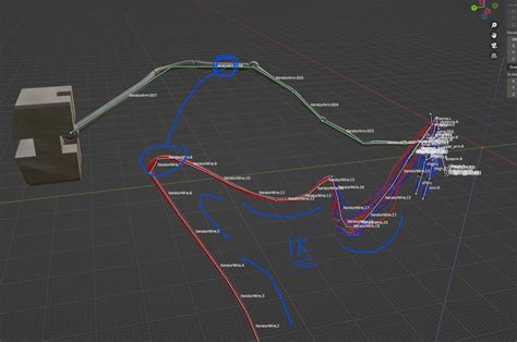 Rigging What Is A Good Way Attach The Wire To The Metal Arm Blender Stack Exchange