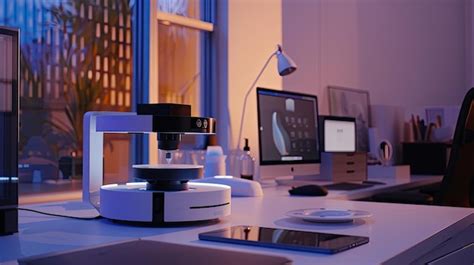 Premium Photo A Compact 3D Scanner Captures Objects For Printing