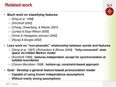 Ppt Feature Based Pronunciation Modeling Using Dynamic Bayesian Networks Powerpoint