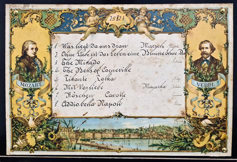 Antique 6 Bell Music Box With Dancing Dolls By Alfred Junod C 1885 Vincent Freeman Antiques