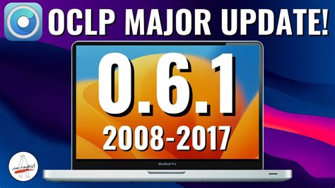 OpenCore Legacy Patcher 0 6 1 Update VENTURA NON METAL SUPPORT UPDATE