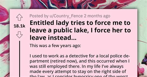 Entitled Ladys Plot To Expel Man From Public Beach Backfires As Her