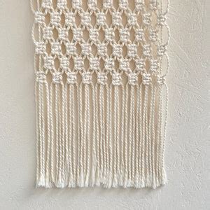 Macrame Wall Hanging Pattern PDF Geometric DIY Macrame Wall Hanging Tutorial With Free Knot