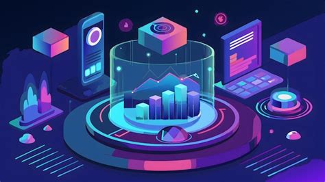 Advanced Holographic Analytics For Business Intelligence And Datadriven Insights Premium Ai