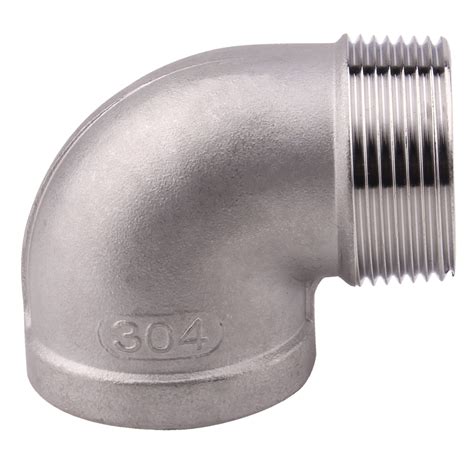 Stainless Steel Cast Pipe Fitting 90 Degree Street Elbow