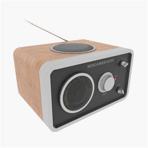 radio receiver 3d model 10 obj blend fbx free3d