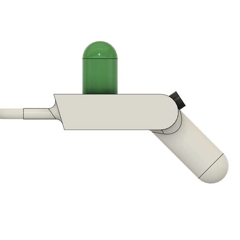 Rickandmorty Portalgun Keychain By 3dilo Download Free Stl Model