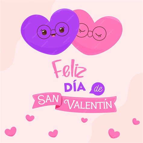 Vector De Feliz Día De San Valentín Vector Premium