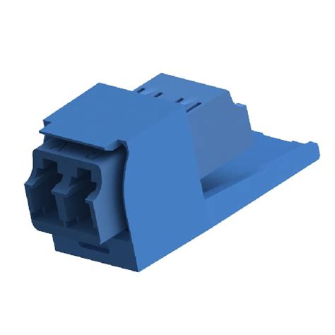1 83 Mini Com Blue Lc Adapter Module Duplex Singlemode Cmdslczbu