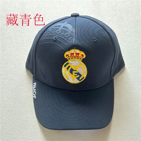 皇家马德里real Madrid足球帽子西甲皇马男女户外防晒遮阳棒球帽 阿里巴巴