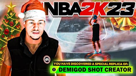 SANTA Gave Me This GAME BREAKING BEST SHOT CREATOR BUILD In NBA 2K23