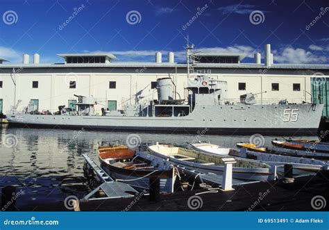 Old Swedish Minesweeper Hms Bremon Editorial Photo Image Of